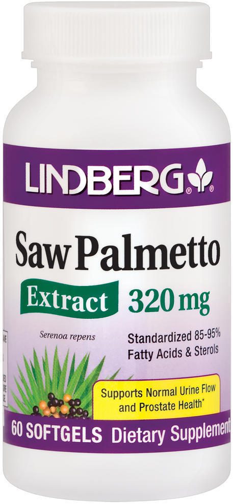 Extracto estandarizado de serenoa, 320 mg, 60 Perlas | Allnatural