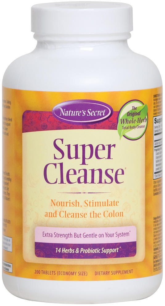 Super Cleanse, 200 Tabletas | Allnatural