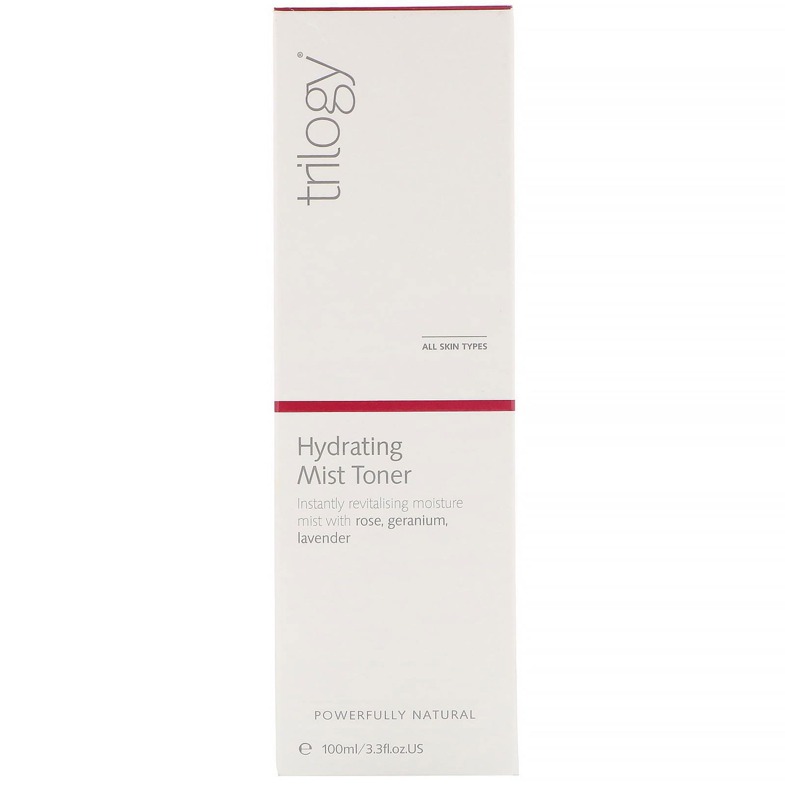 Trilogy, Tónico hidratante en spray, 100 ml (3,3 oz. líq.) | Allnatural