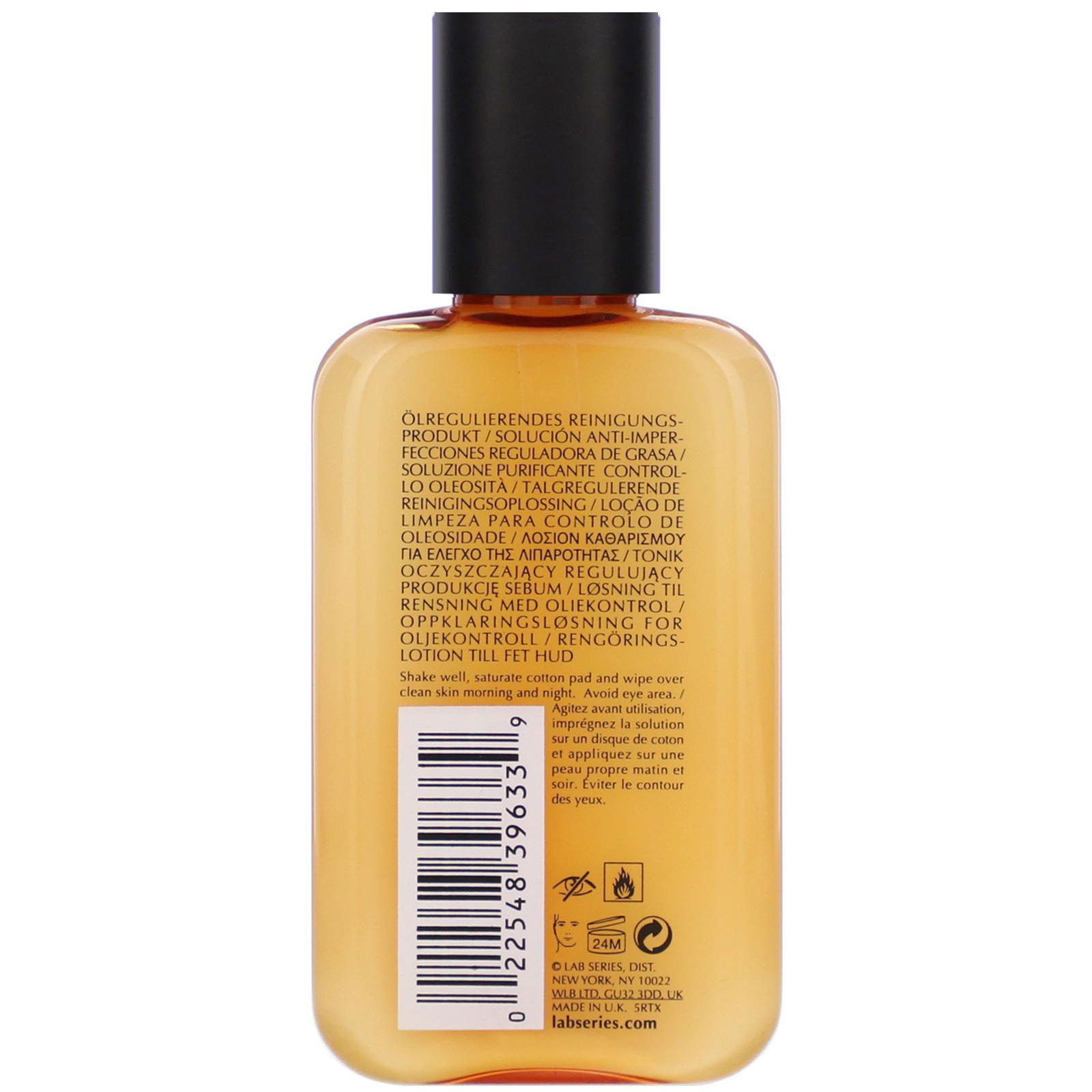 Lab Series, Oil Control, Clearing Solution, 3.4 fl oz (100 ml) | Allnatural