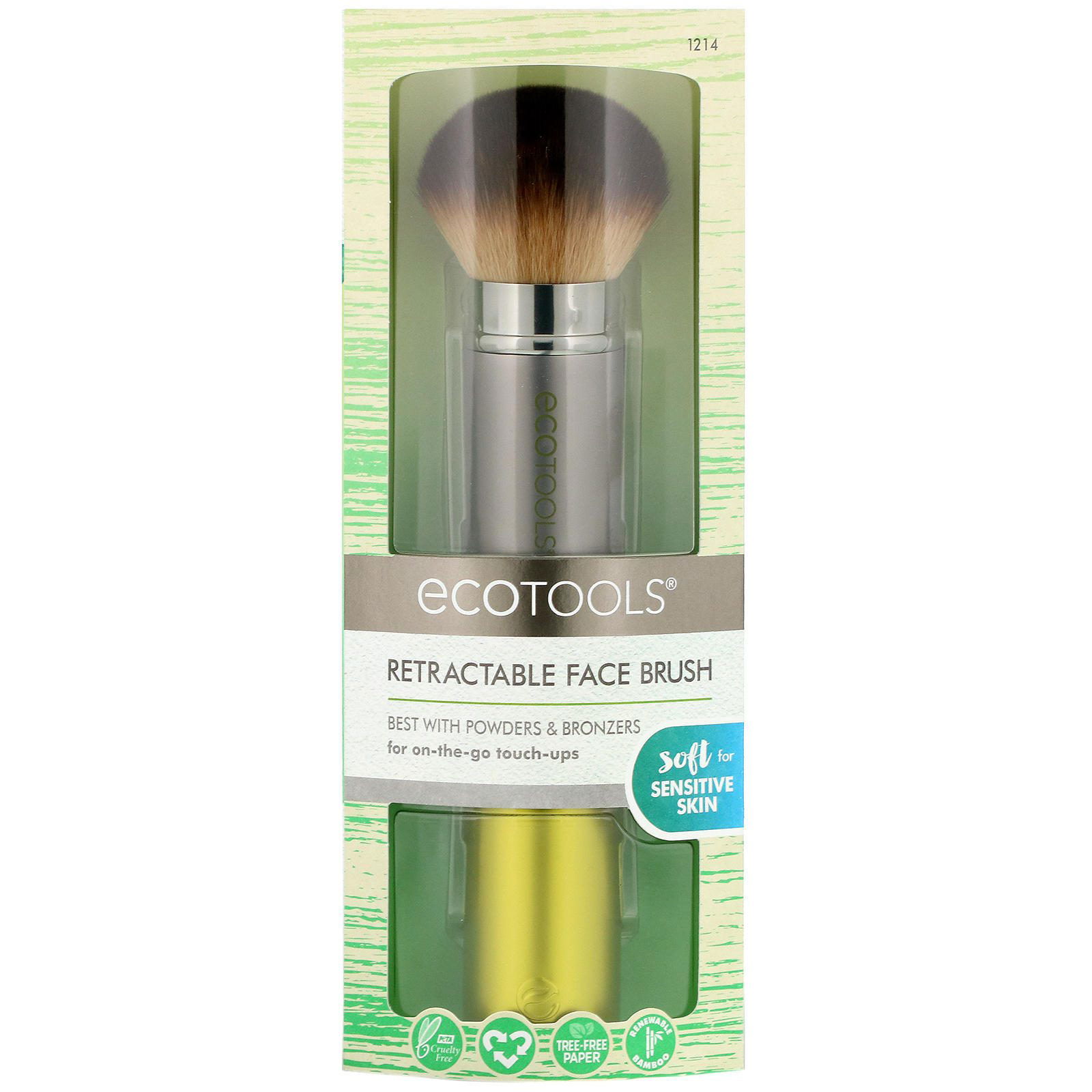 EcoTools, Retractable Face Brush, 1 Brush | Allnatural