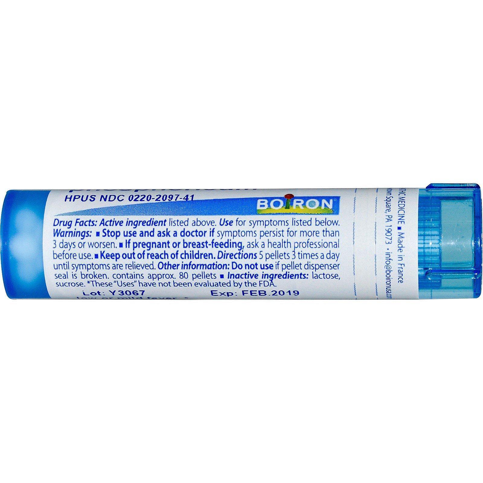 Boiron, Single Remedies, Fosfato de hierro, 30C, 80 bolitas | Allnatural