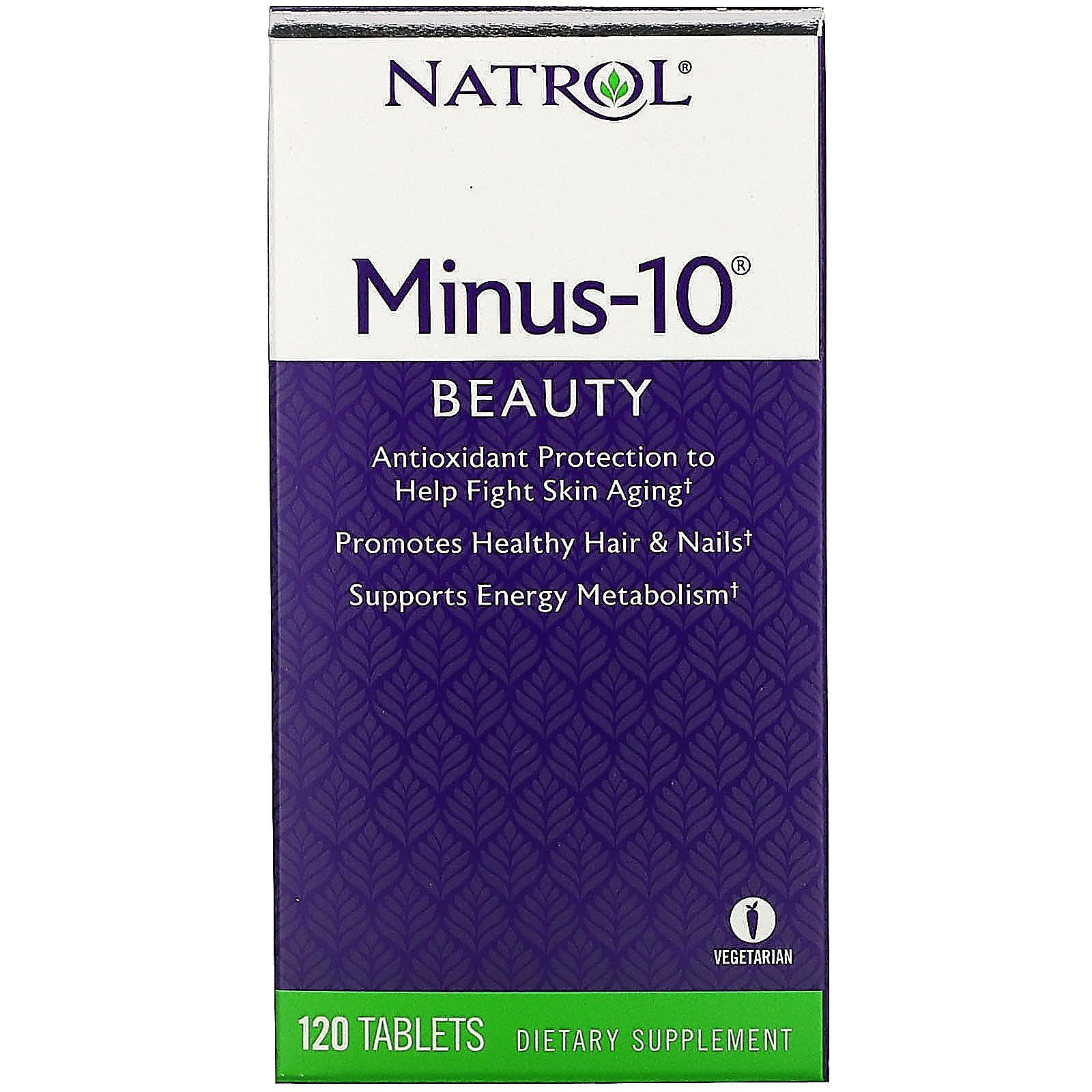 Natrol, Minus-10, 120 comprimidos | Allnatural