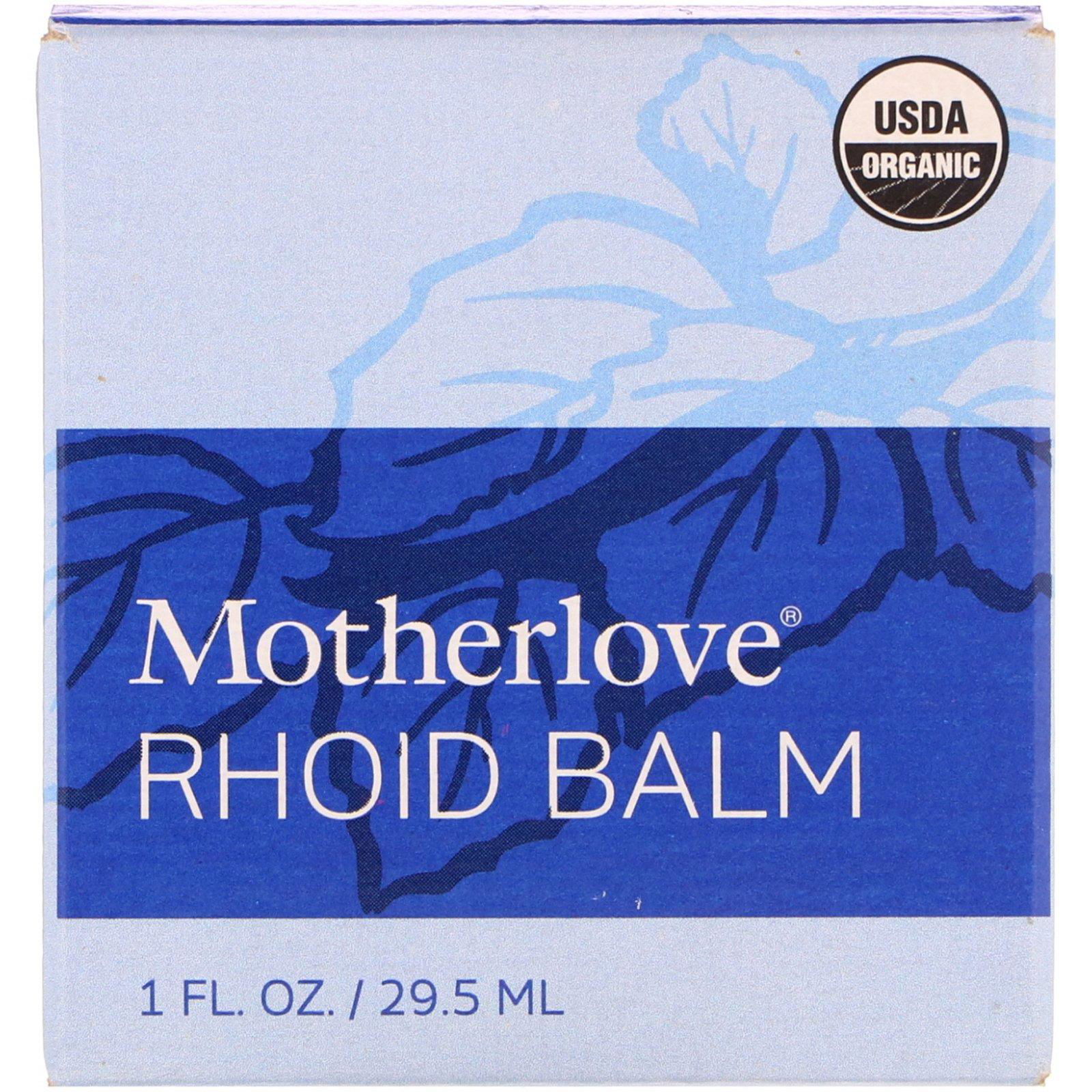 Motherlove, Rhoid Balm, 1 fl. oz (29.5 ml) | Allnatural