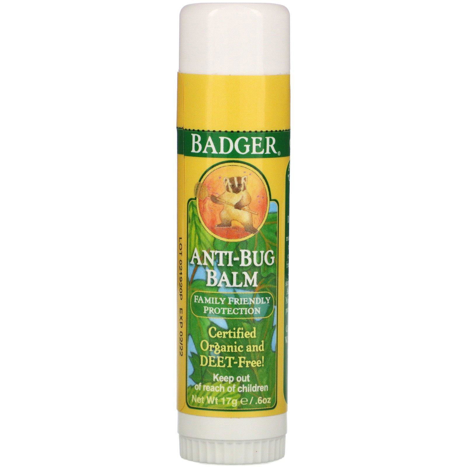 Badger Company, Anti-Bug Balm, .60 oz (17 g) | Allnatural