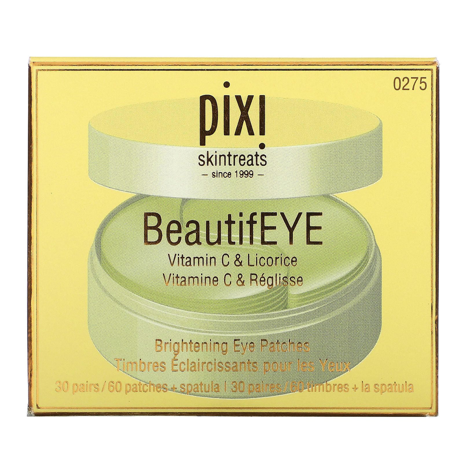 Pixi Beauty, BeautifEYE, Brightening Eye Patches, 30 Pairs | Allnatural