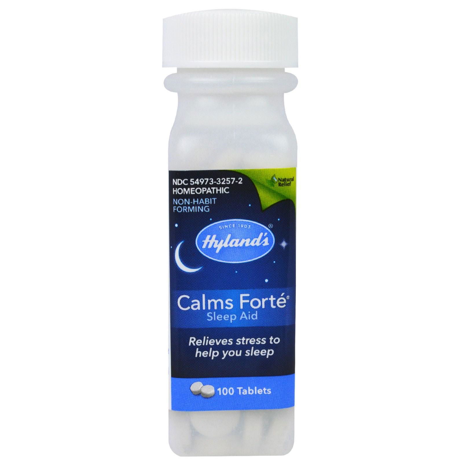Hyland's, Calms Forté, Sleep Aid, 100 Tabletas | Allnatural