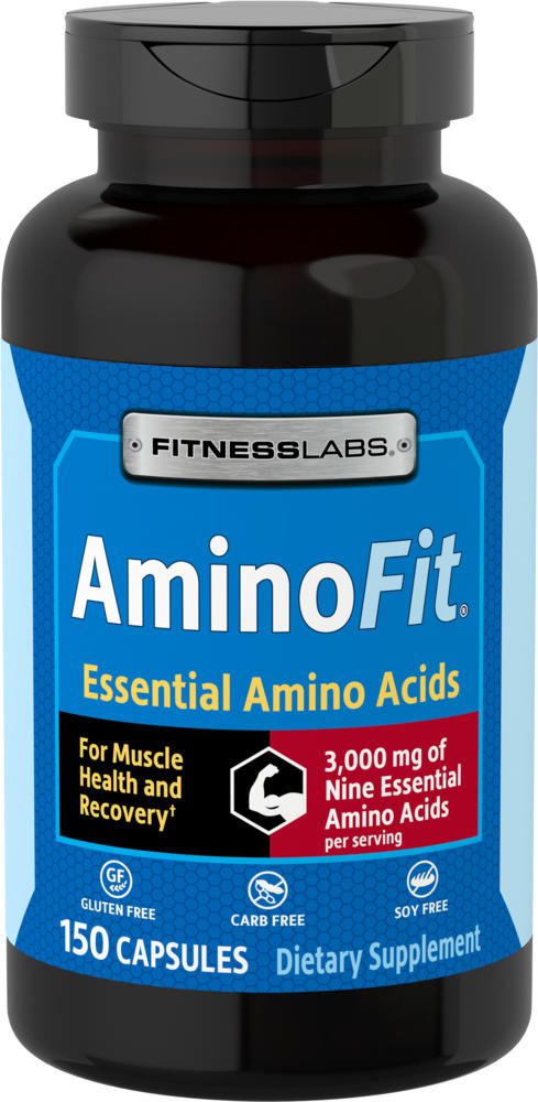 AminoFit 3000 mg, 3000 mg (por porción), 150 Cápsulas | Allnatural