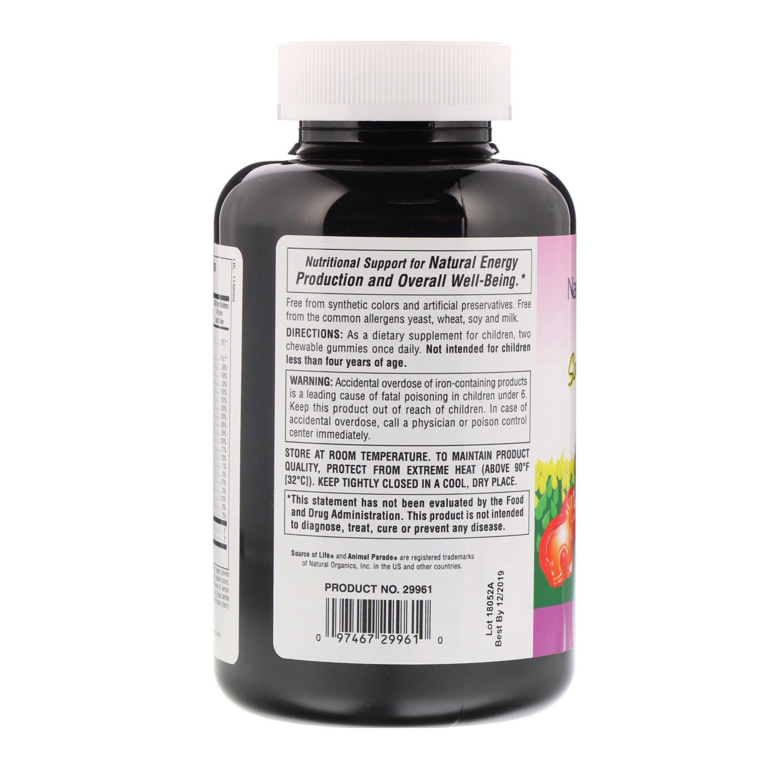 Nature's Plus, Source of Life, Animal Parade Gummies, Children's ...