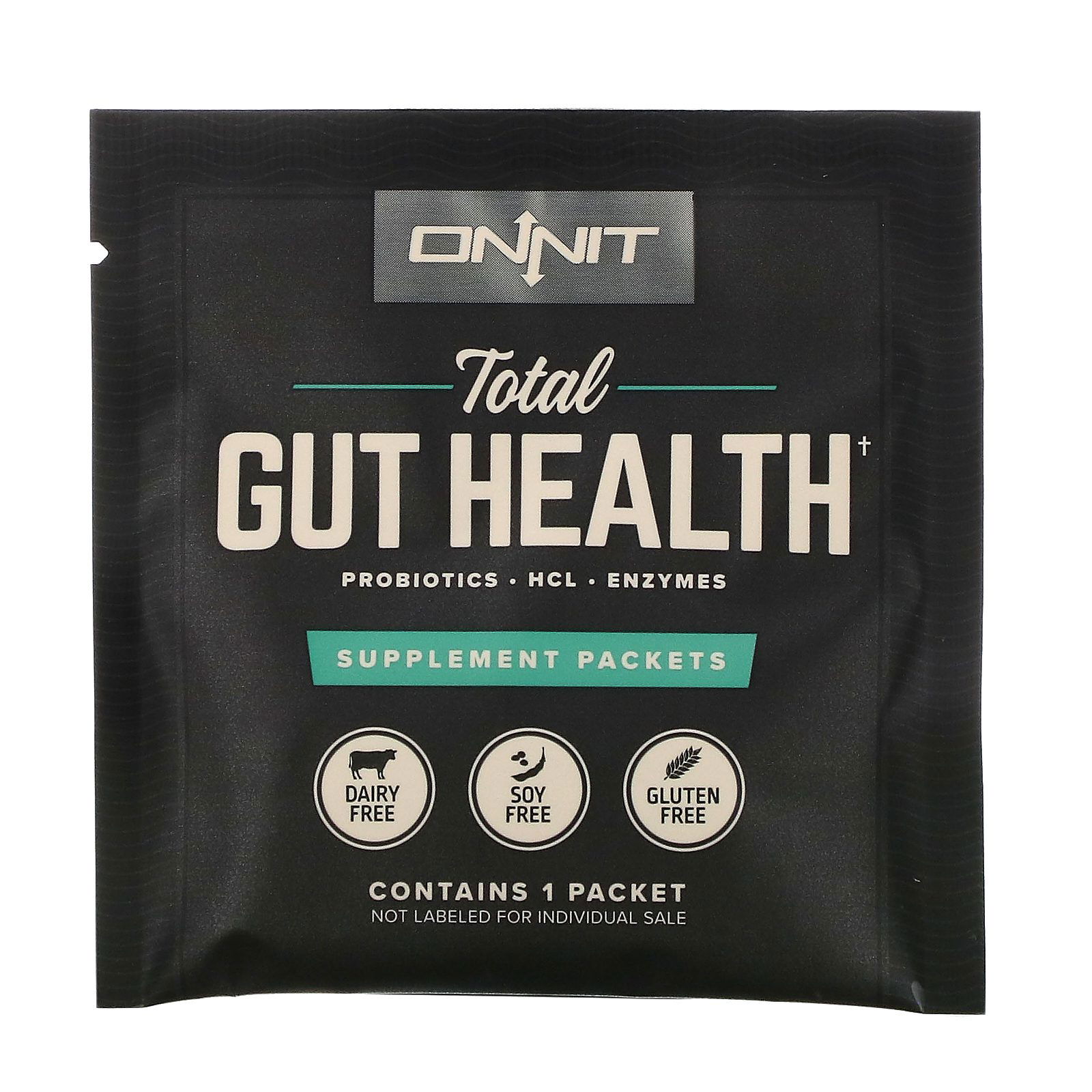 Onnit, Salud intestinal total, Suplemento en sobres, 15 sobres | Allnatural