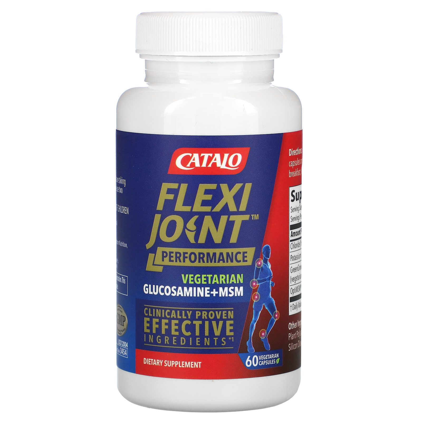 Catalo Naturals, FlexiJoint Performance, Glucosamine & OptiMSM, Joint ...