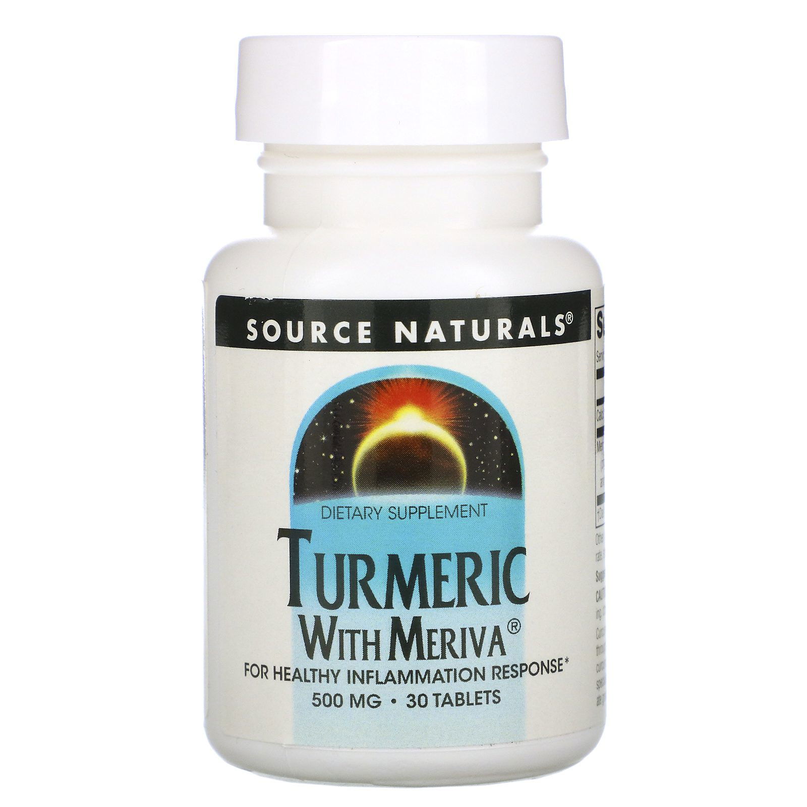 Source Naturals, Turmeric with Meriva, 500 mg, 30 Tablets | Allnatural