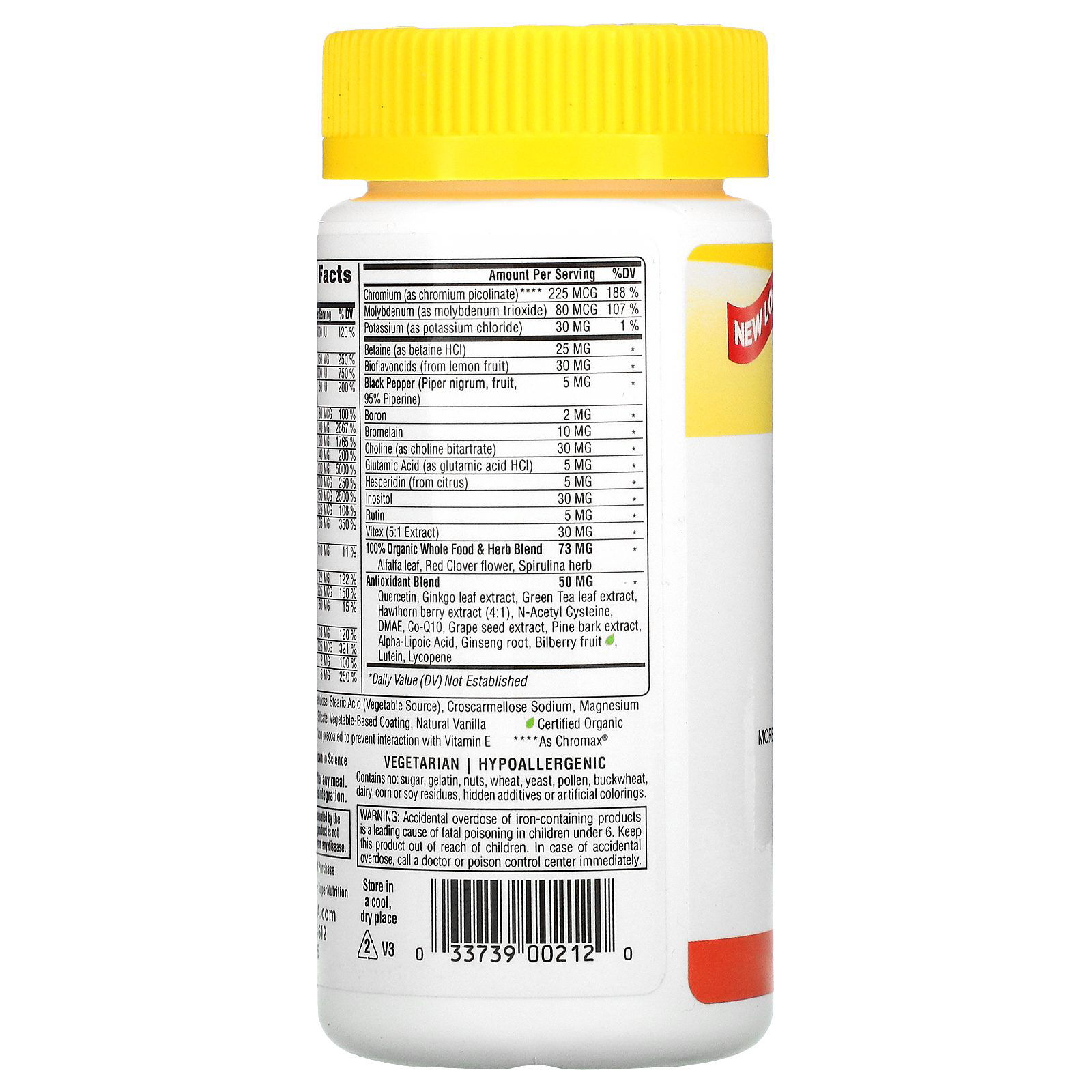 Super Nutrition, SimplyOne, Women, Triple Power Multivitamin, 30 Tablets | Allnatural