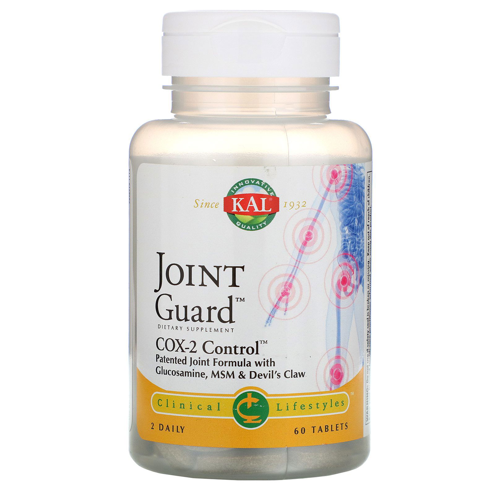 KAL, Joint Guard, COX-2 Control, 60 Tablets | Allnatural