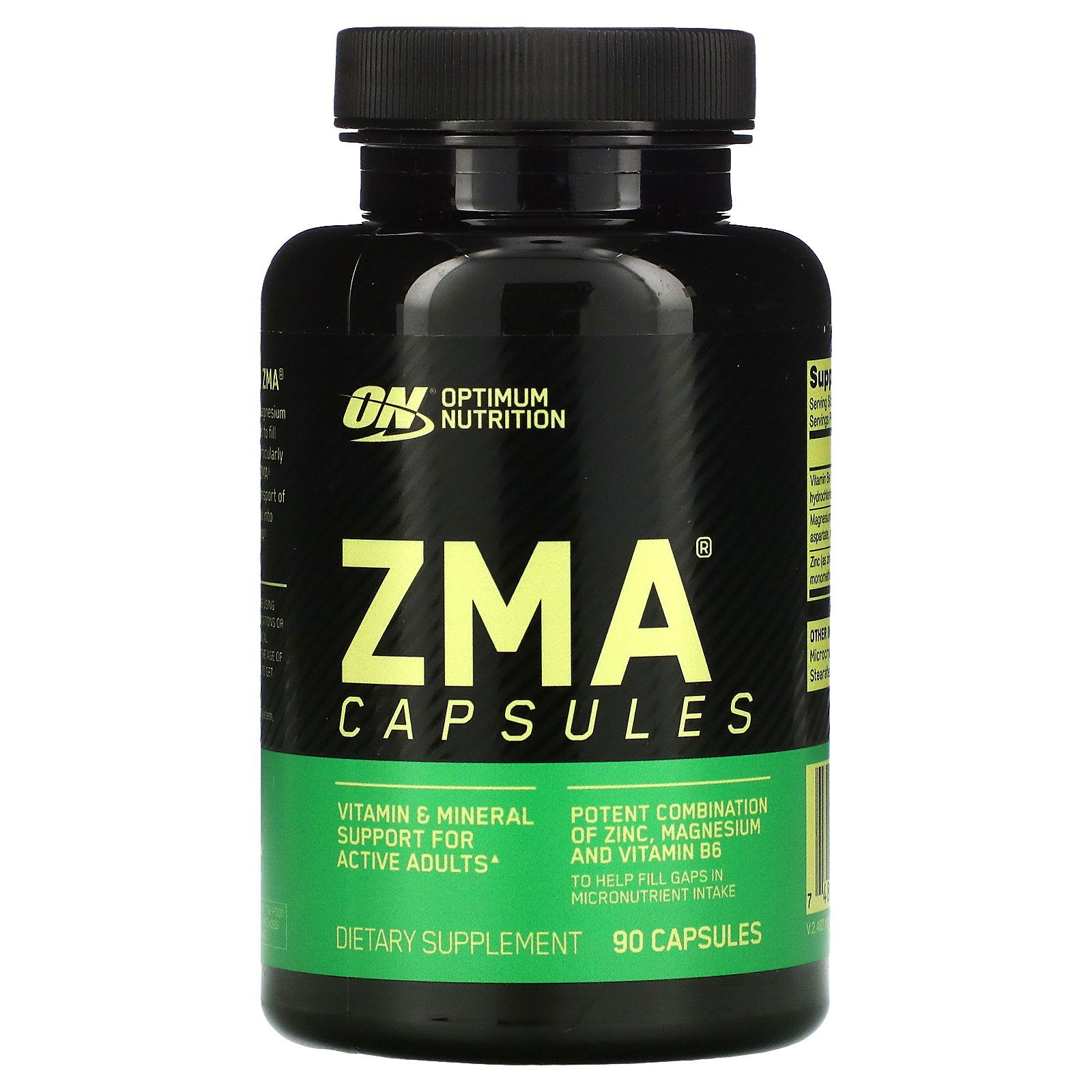 Optimum Nutrition, Suplemento ZMA, 90 cápsulas | Allnatural