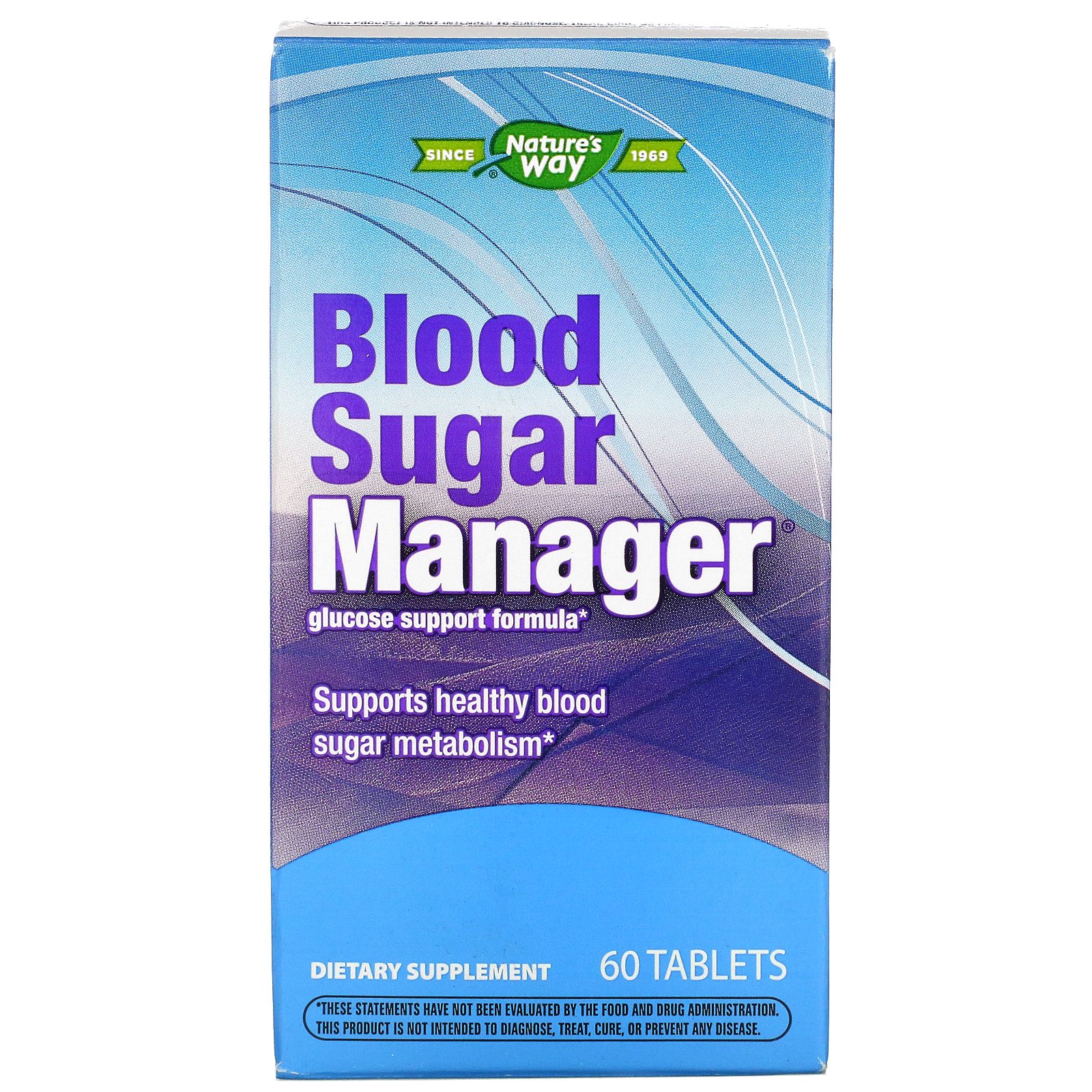 Nature's Way, Control de azúcar en sangre, 60 comprimidos | Allnatural