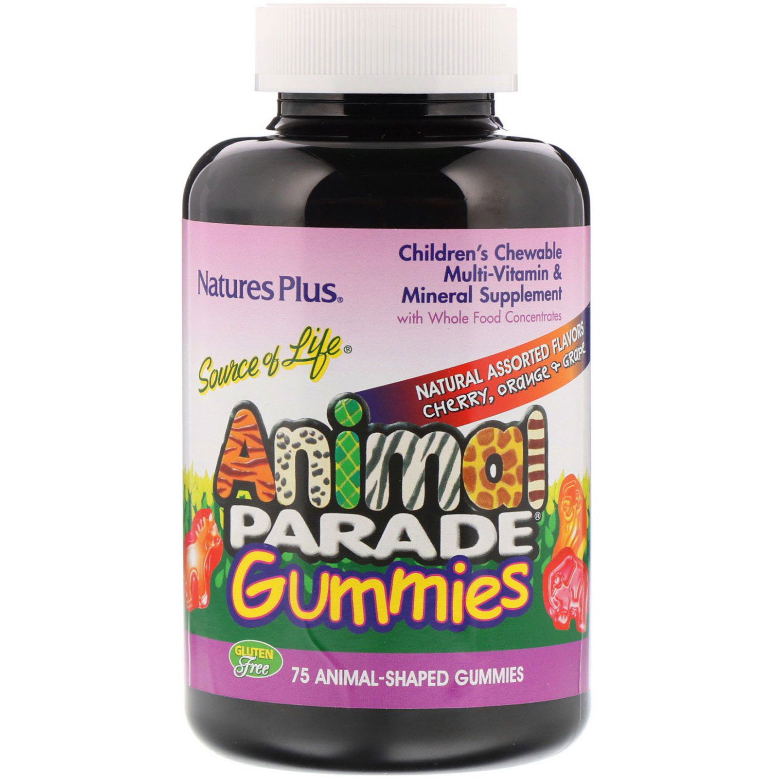 Nature's Plus, Source of Life, Animal Parade Gummies, Children's ...