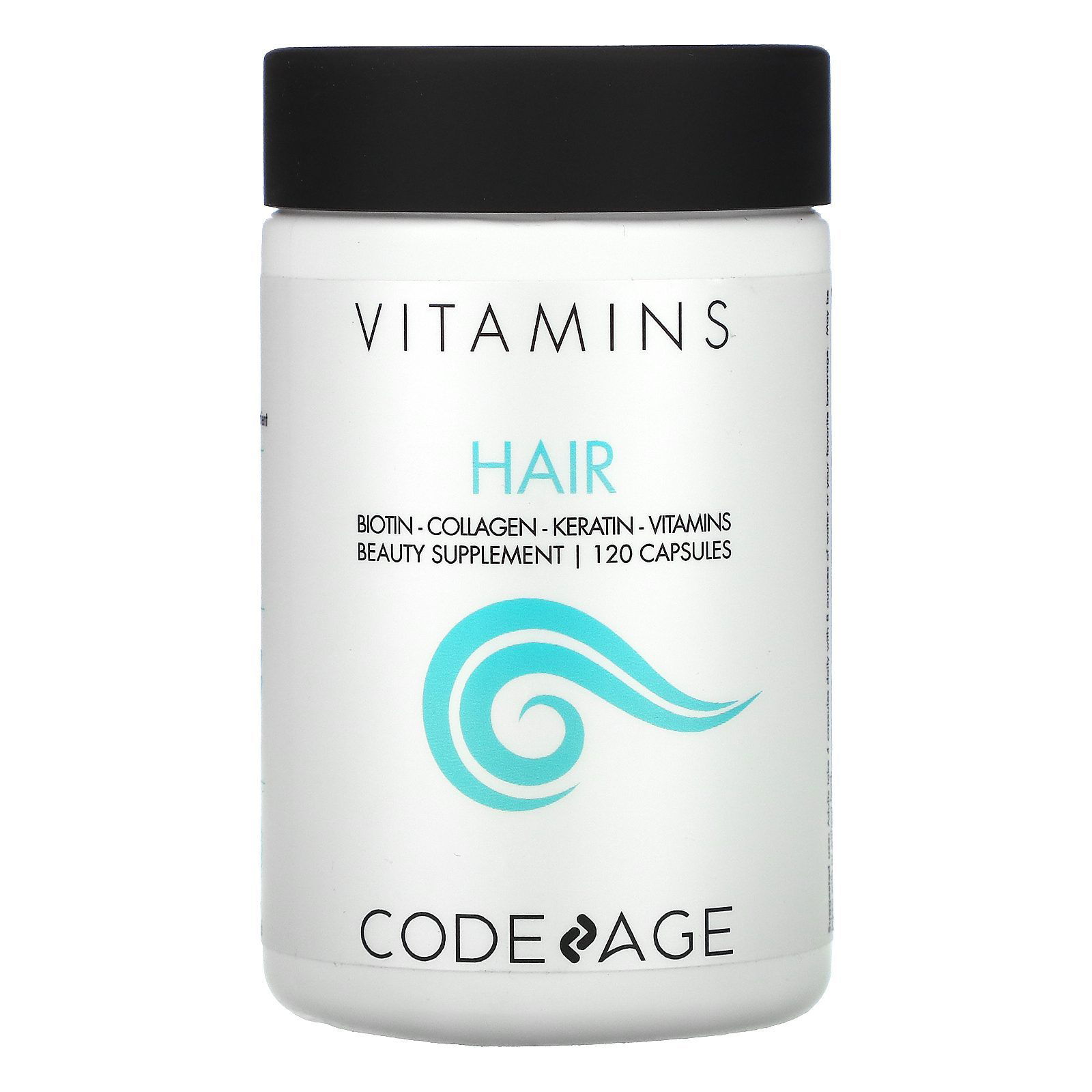 CodeAge, Vitamins, Hair, 120 Capsules | Allnatural