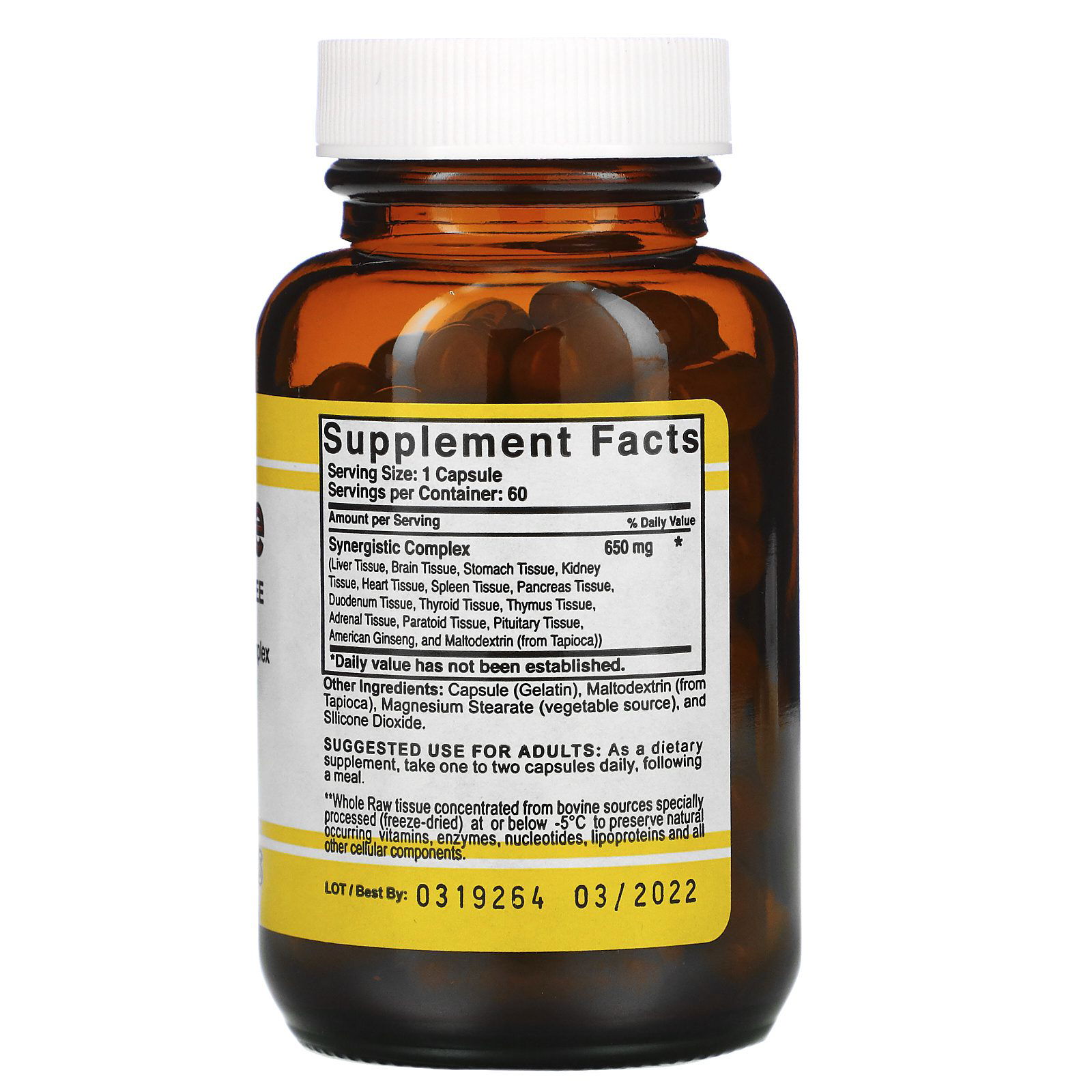 Natural Sources, Raw Multiple, 60 Cápsulas | Allnatural