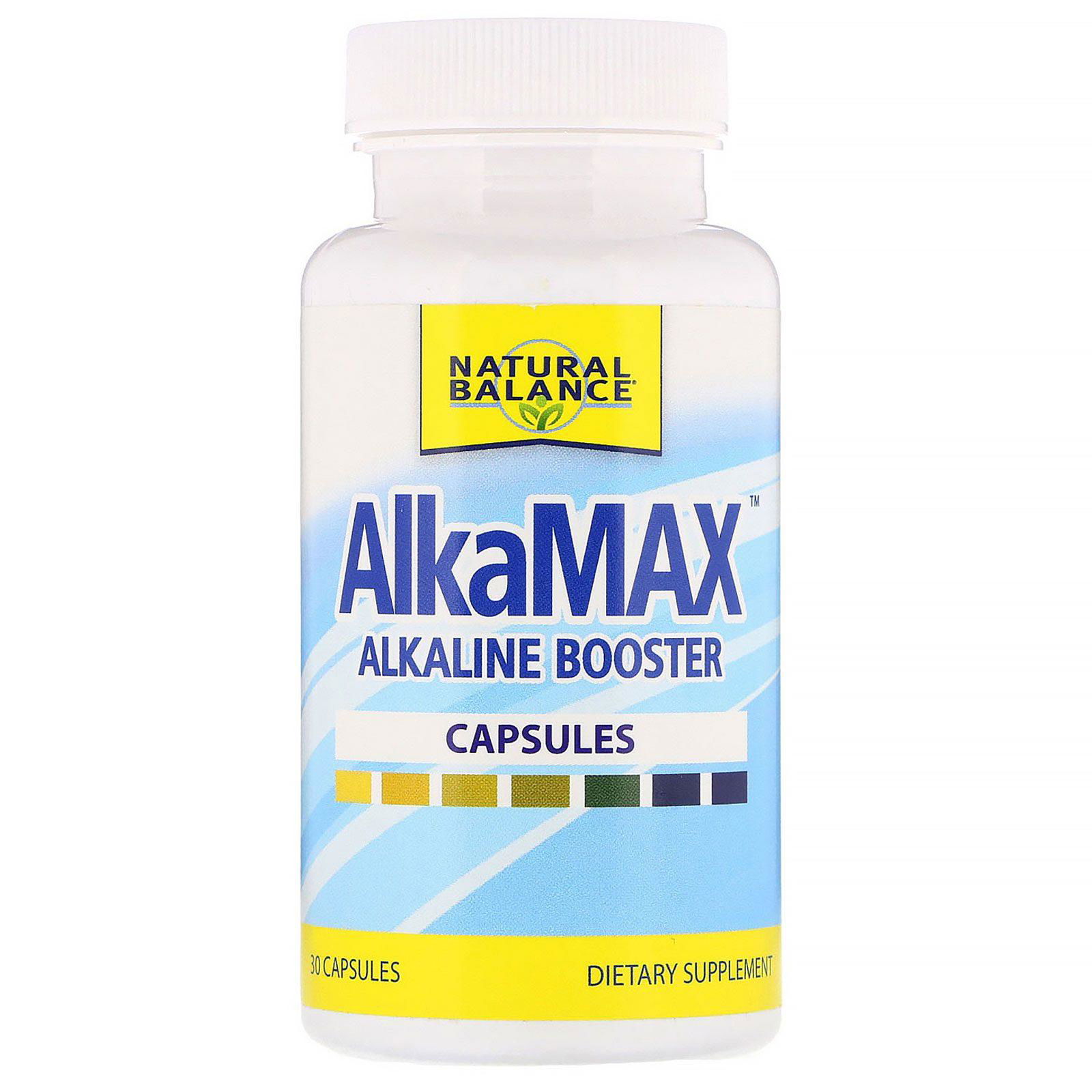 Natural Balance, AlkaMax, potenciador alcalino, 30 cápsulas | Allnatural