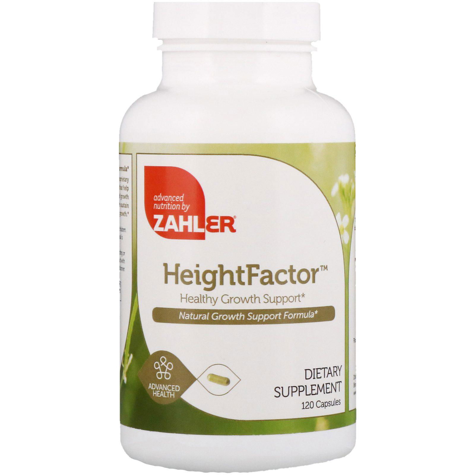 Zahler, Height Factor, Healthy Growth Support, 120 Capsules | Allnatural