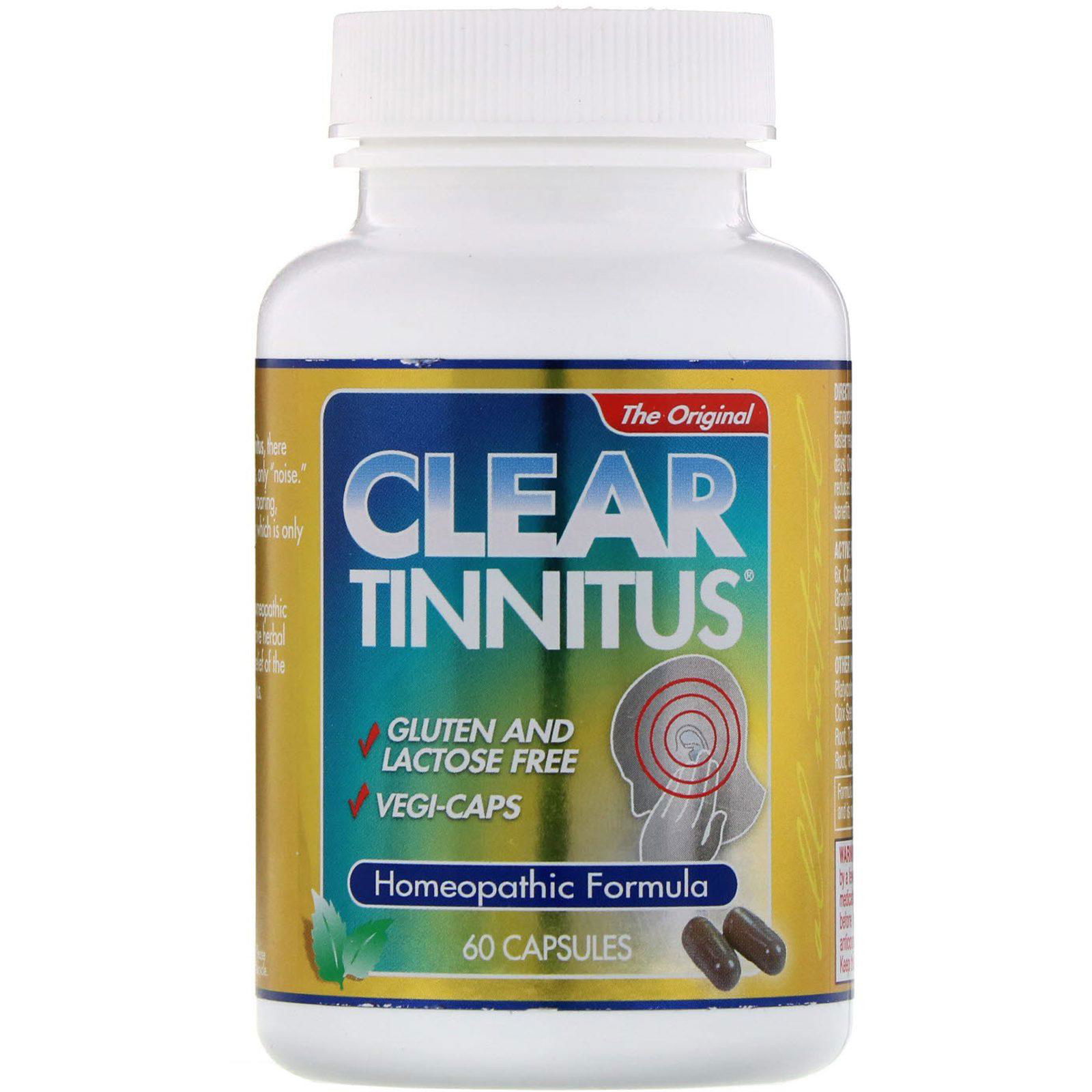 Clear Products, Clear Tinnitus, 60 Cápsulas | Allnatural