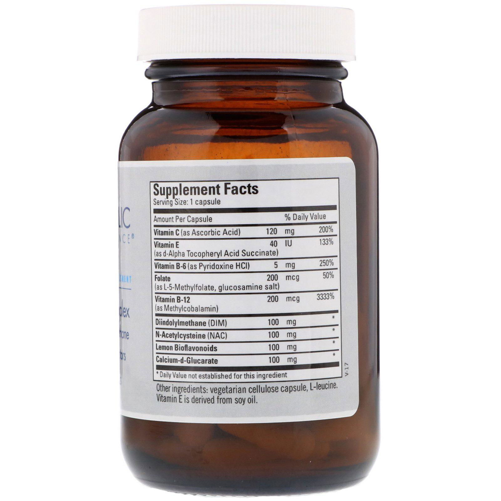 Metabolic Maintenance, DIM Complex, Diindolylmethane con cofactores, 60 ...