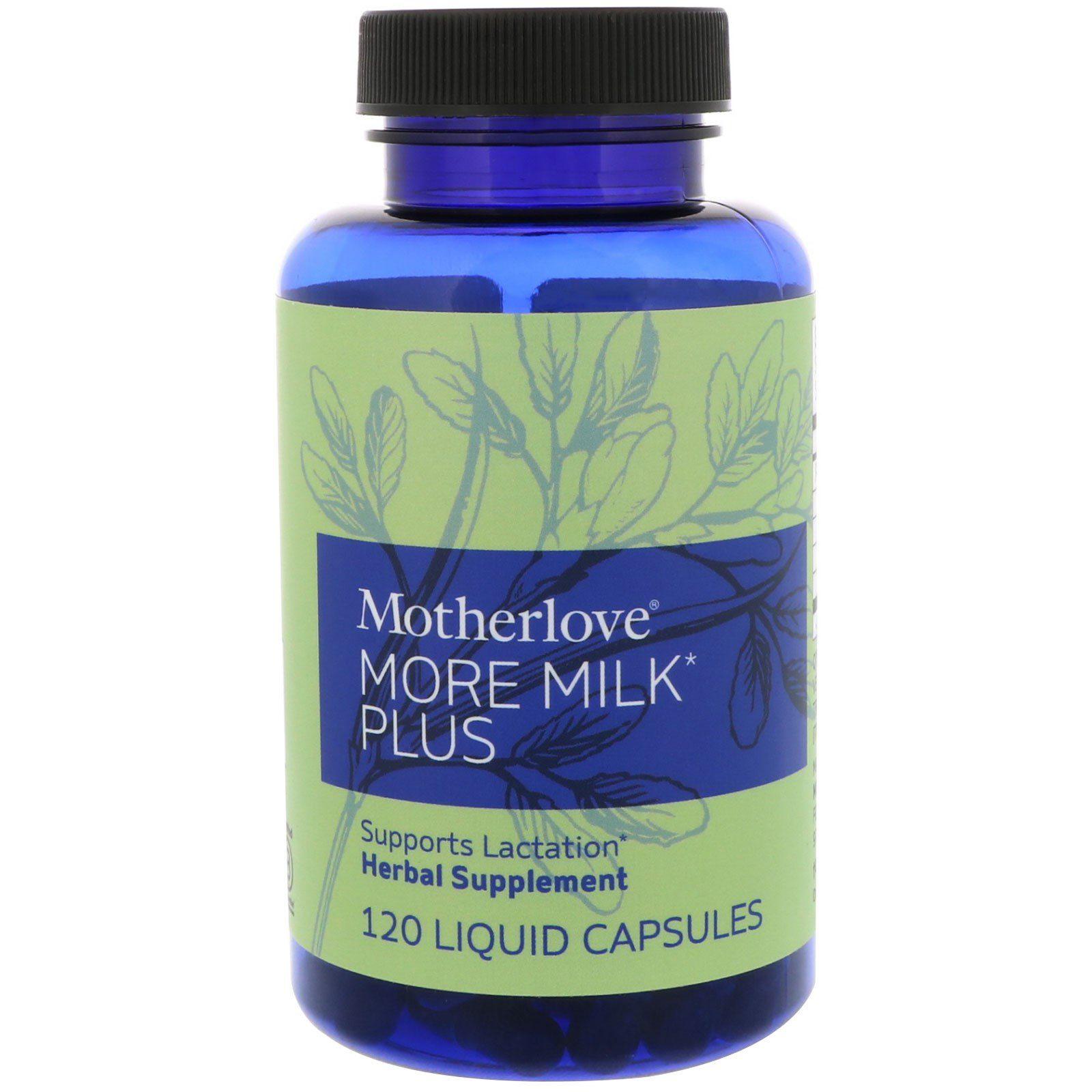 Motherlove, More Milk Plus, 120 cápsulas líquidas – Tienda Allnatural MX