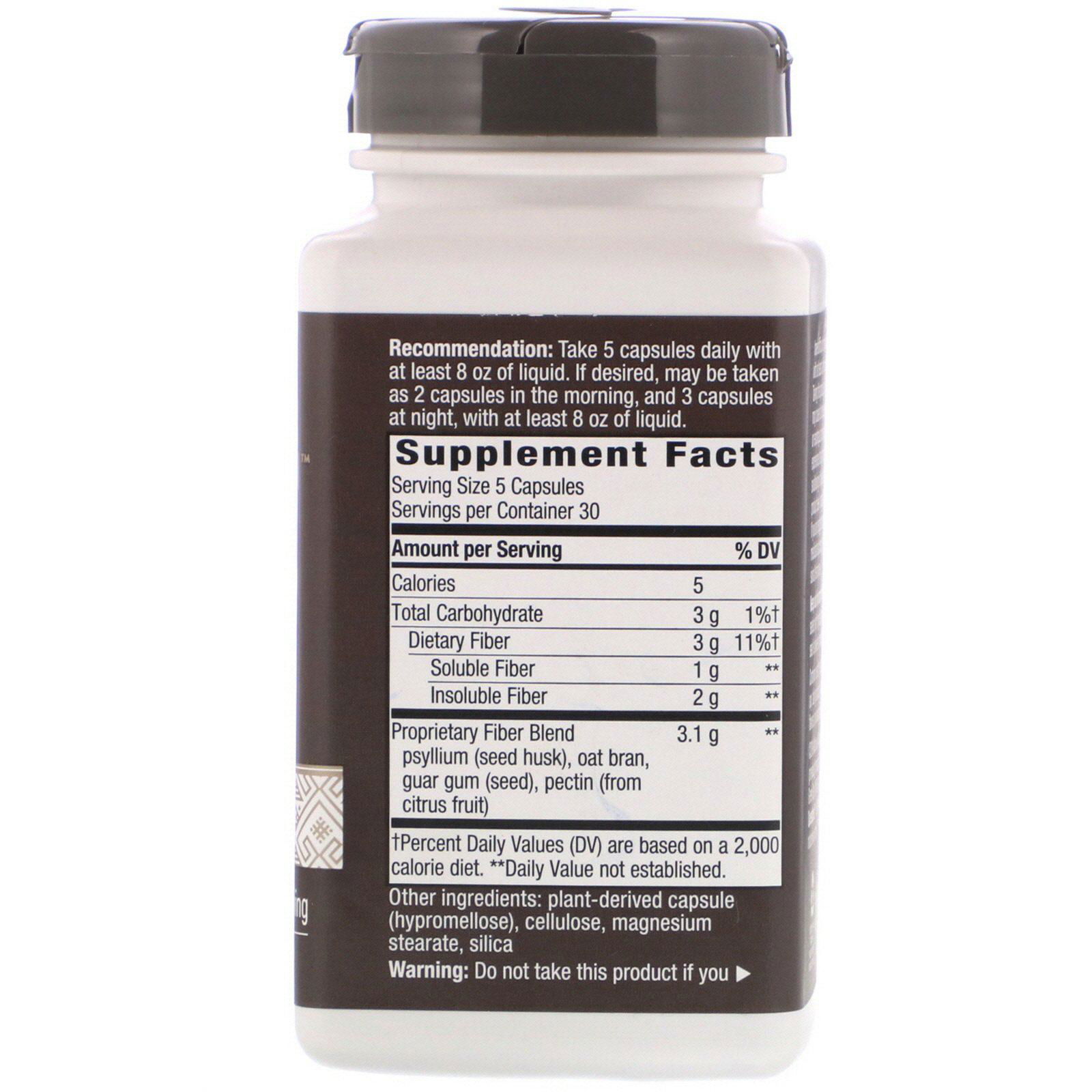 Nature's Way, Fiber Fusion Daily, 3.1 g, 150 Vegan Capsules | Allnatural