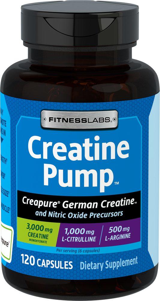 Creatine Pump, 120 Capsules | Allnatural