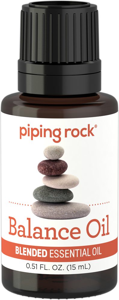 Balance Essential Oil (GC/MS Tested), 1/2 fl oz (15 mL) Dropper Bottle ...