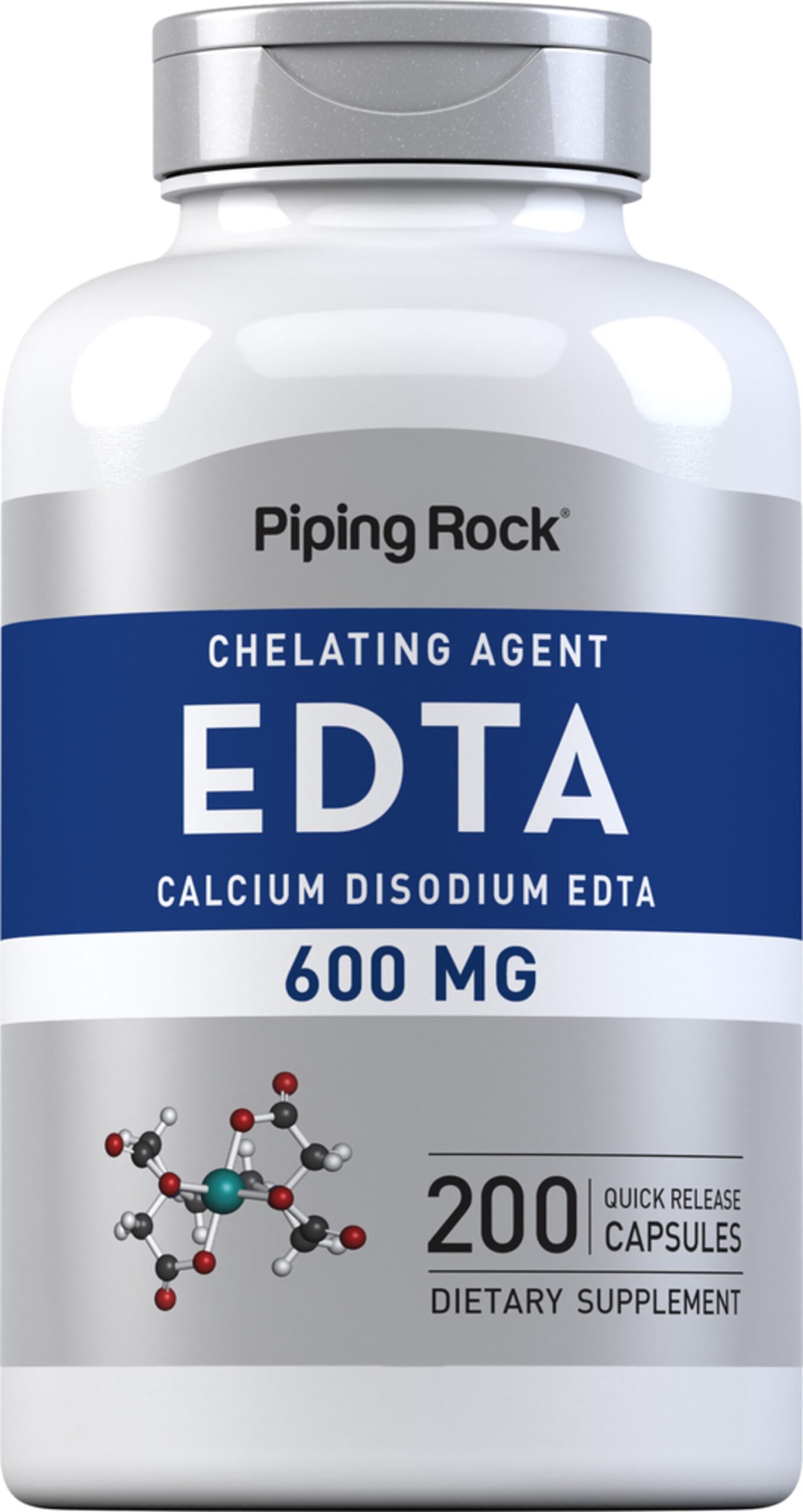 EDTA Calcium Disodium, 600 mg, 200 caps | Allnatural